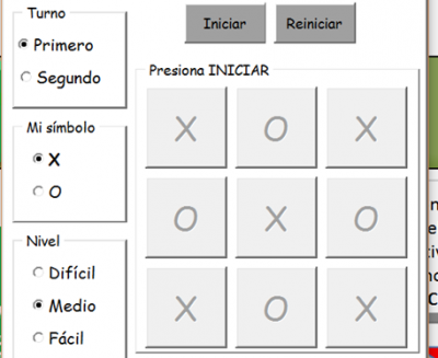 Juego Tres en Línea - Tic Tac Toe - Michi en Excel VBA con Macros - Excel-2win