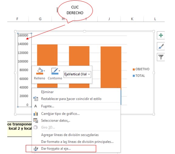 Gráfico de metas - Excel-2win